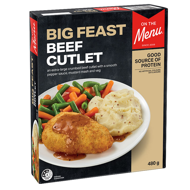 Big Feast Beef Cutlet – On the Menu
