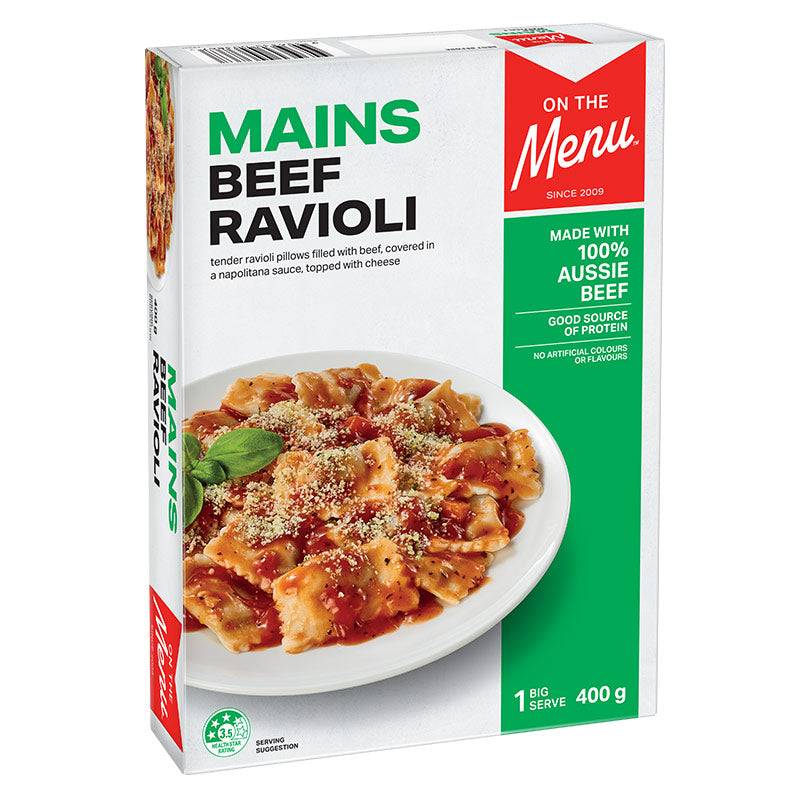 Mains 400g – On the Menu