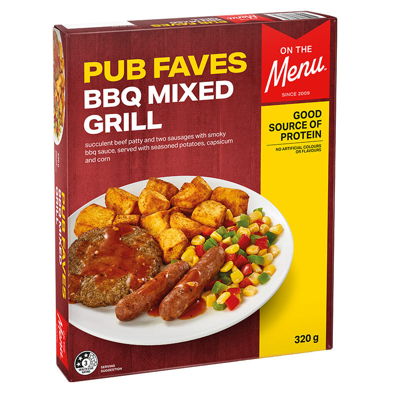Pub Faves BBQ Mixed Grill 320g – On the Menu